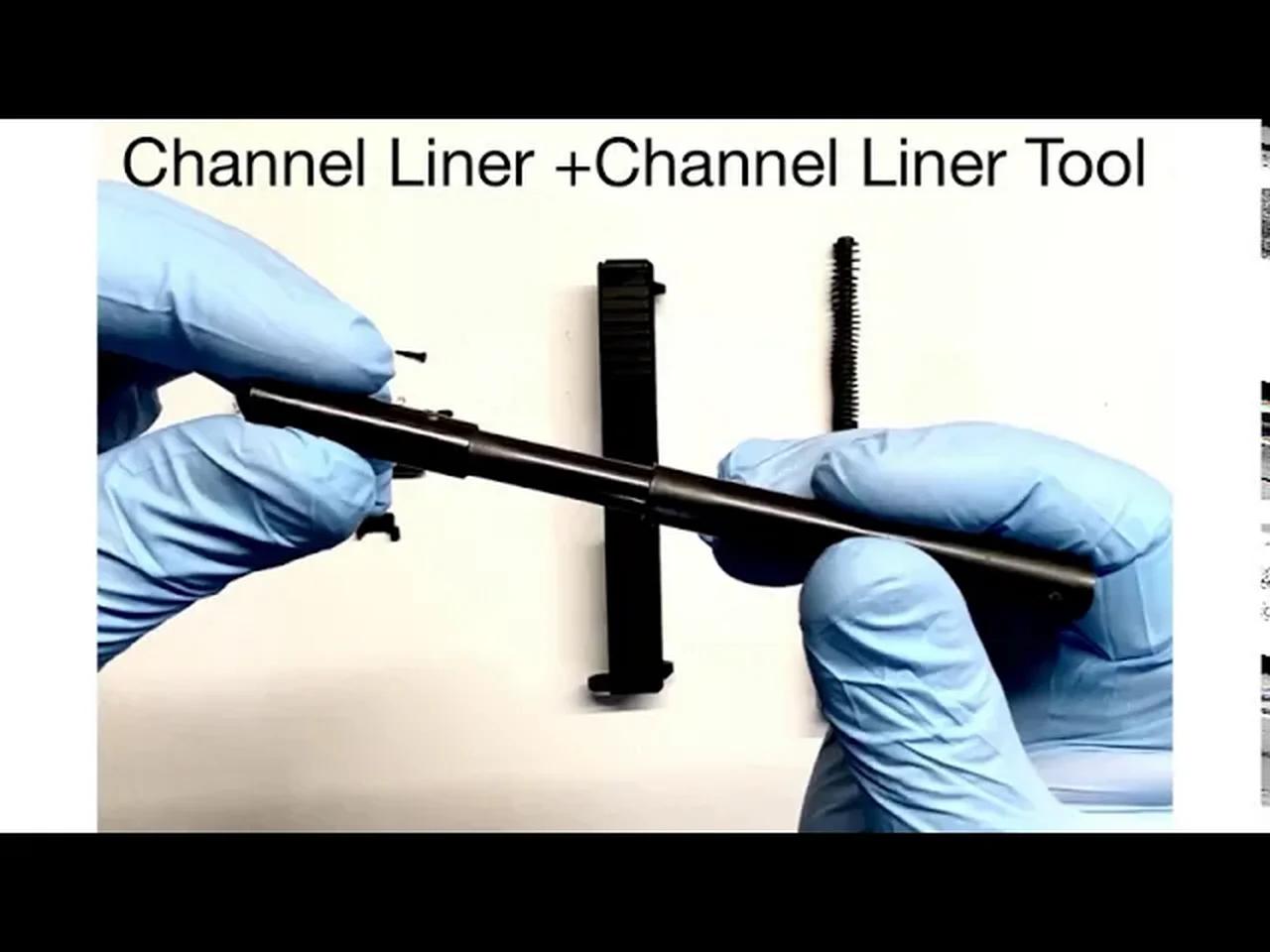 Slide Parts Installation with Channel Liner Tool for Polymer 80 and ...