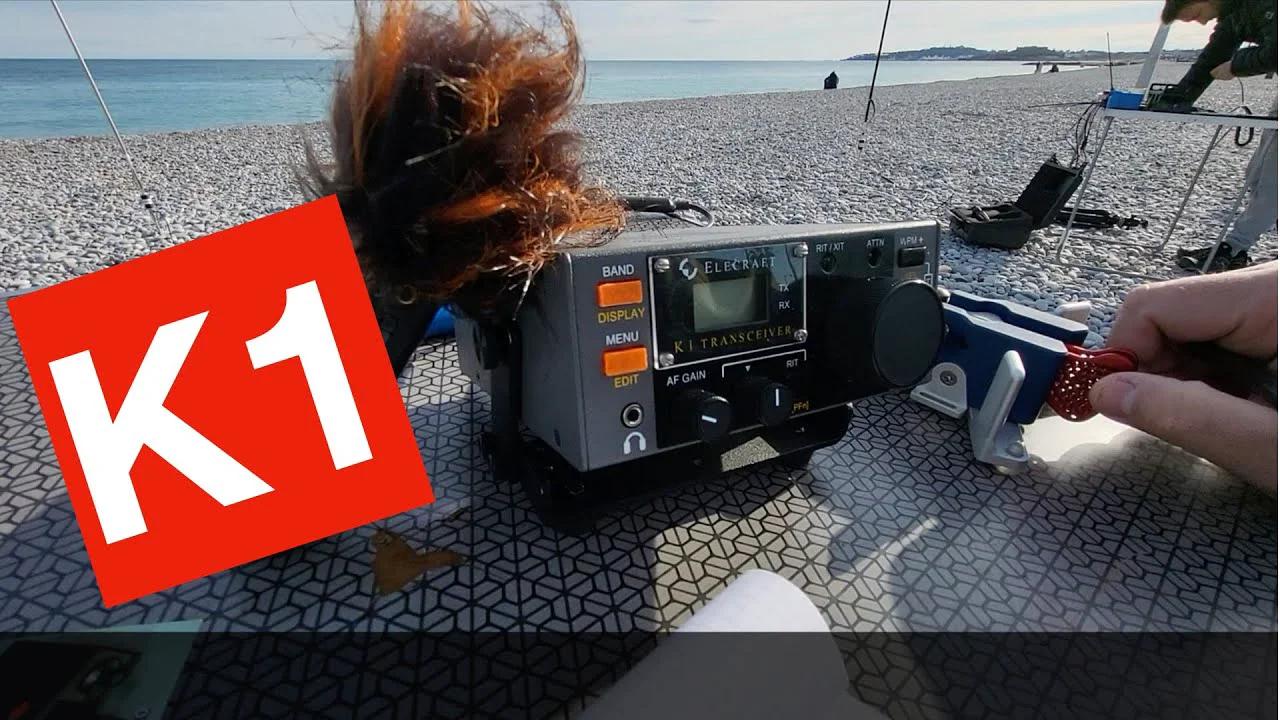 K1 HAM Radio Beach Day.