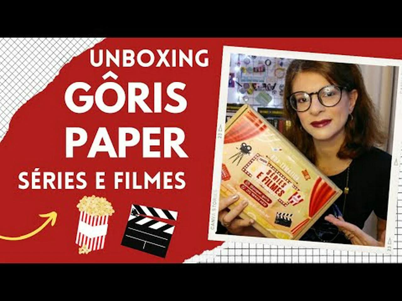 Unboxing Gôris Paper Séries e Filmes #gorispaper #unboxing #papelaria # ...