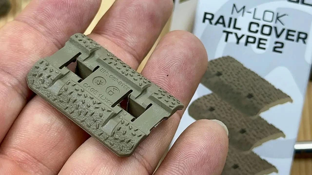 Magpul M-LOK Rail Covers Type 2 Unboxing