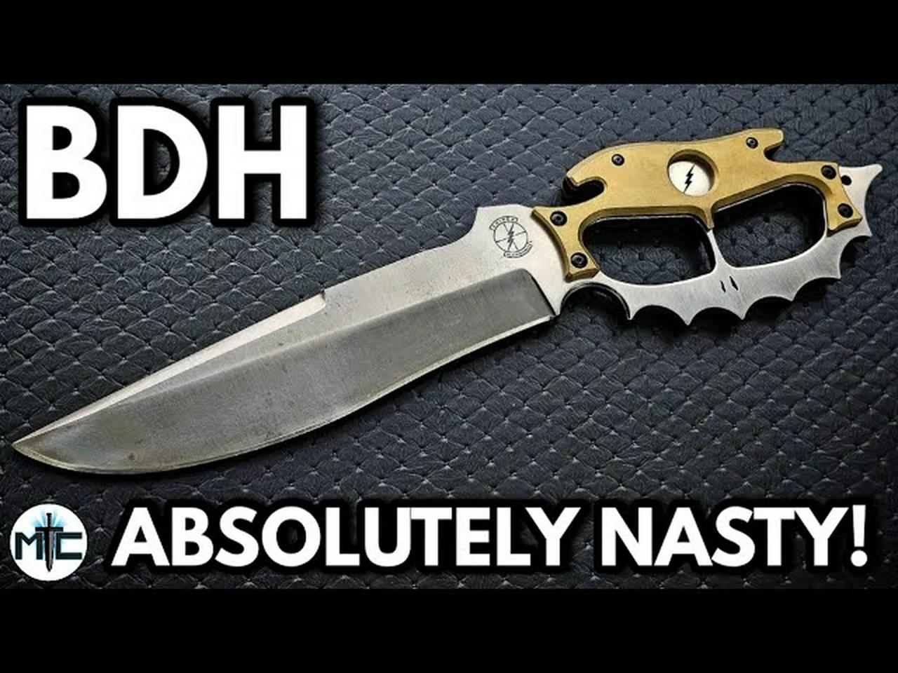 Limited Edition Sniper Bladeworks BDH / British Death Head Fixed Blade - Overview