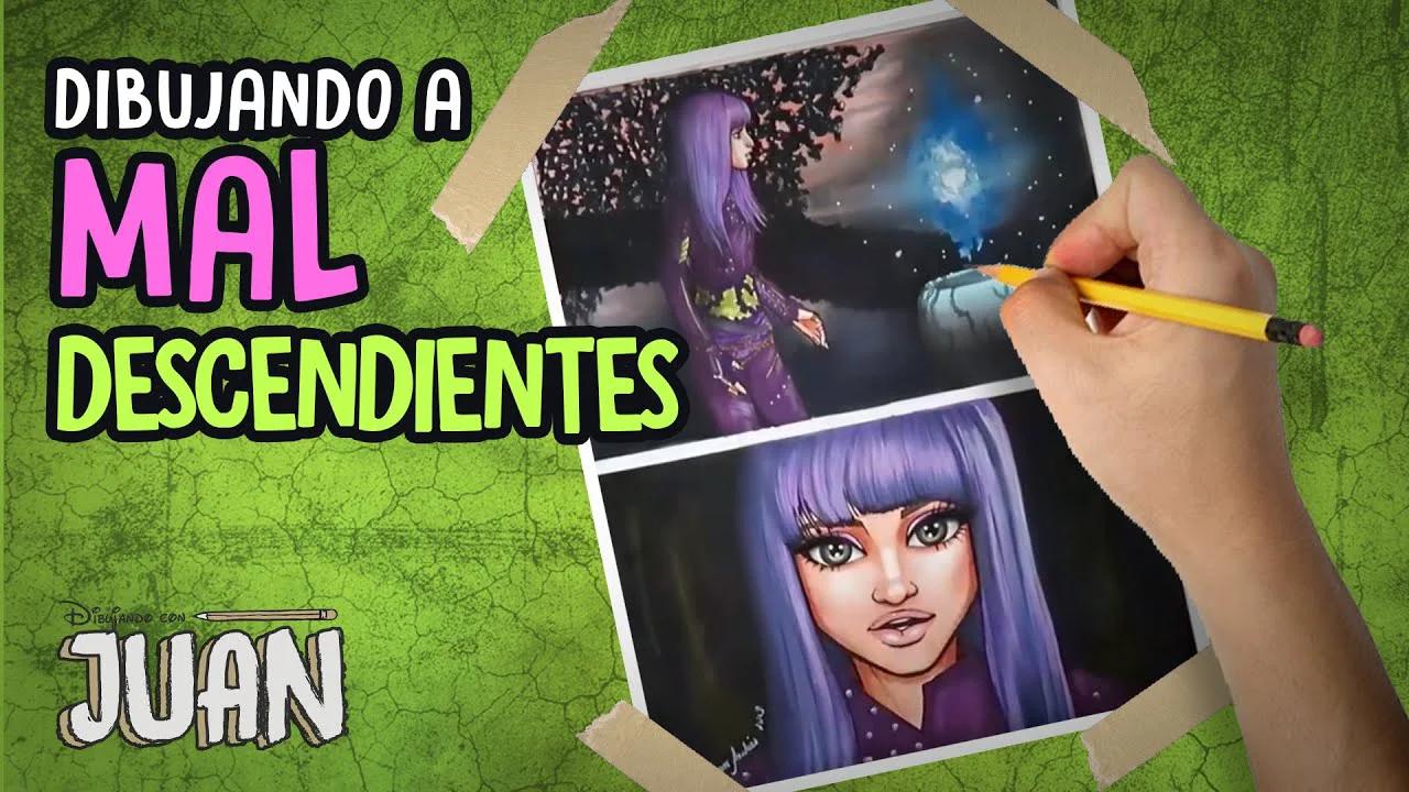 Dibujo DESCENDIENTES 3 MAL Y HADES | Juan Da Corte