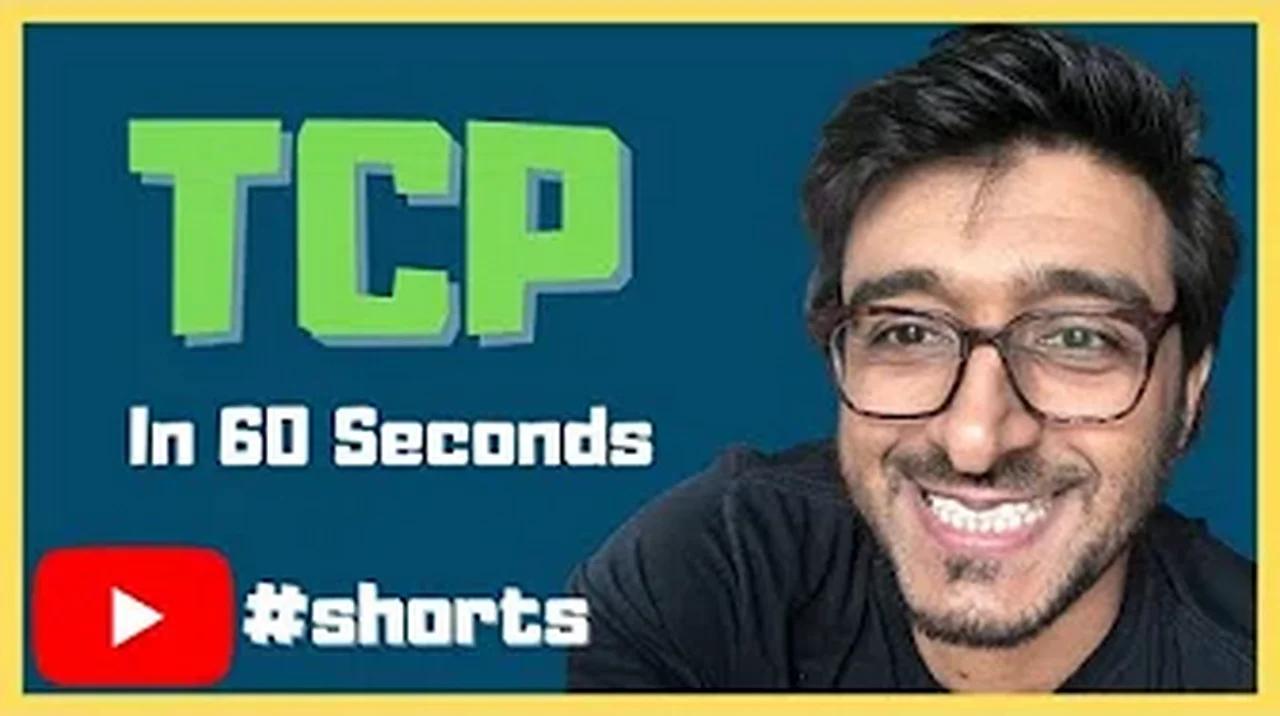 TCP Explained in 60 Seconds - Transmission Control Protocol #shorts