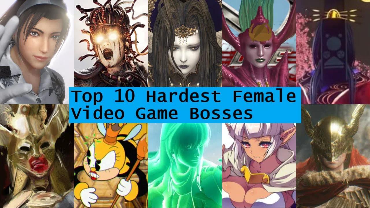 Top 10 Hardest Female Video Games Bosses [Reaction]