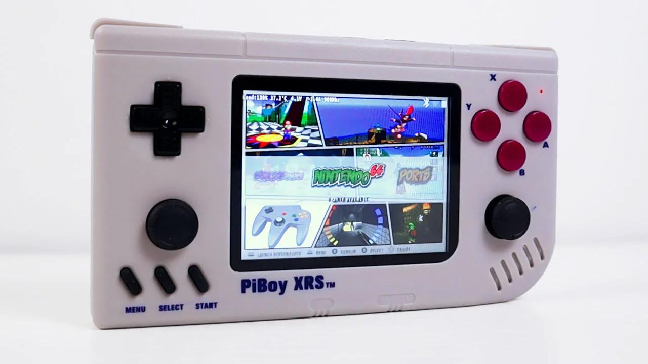 Retro Gaming DREAM! PiBoy XRS is a fun DIY Raspberry Pi 4 Hand-Held
