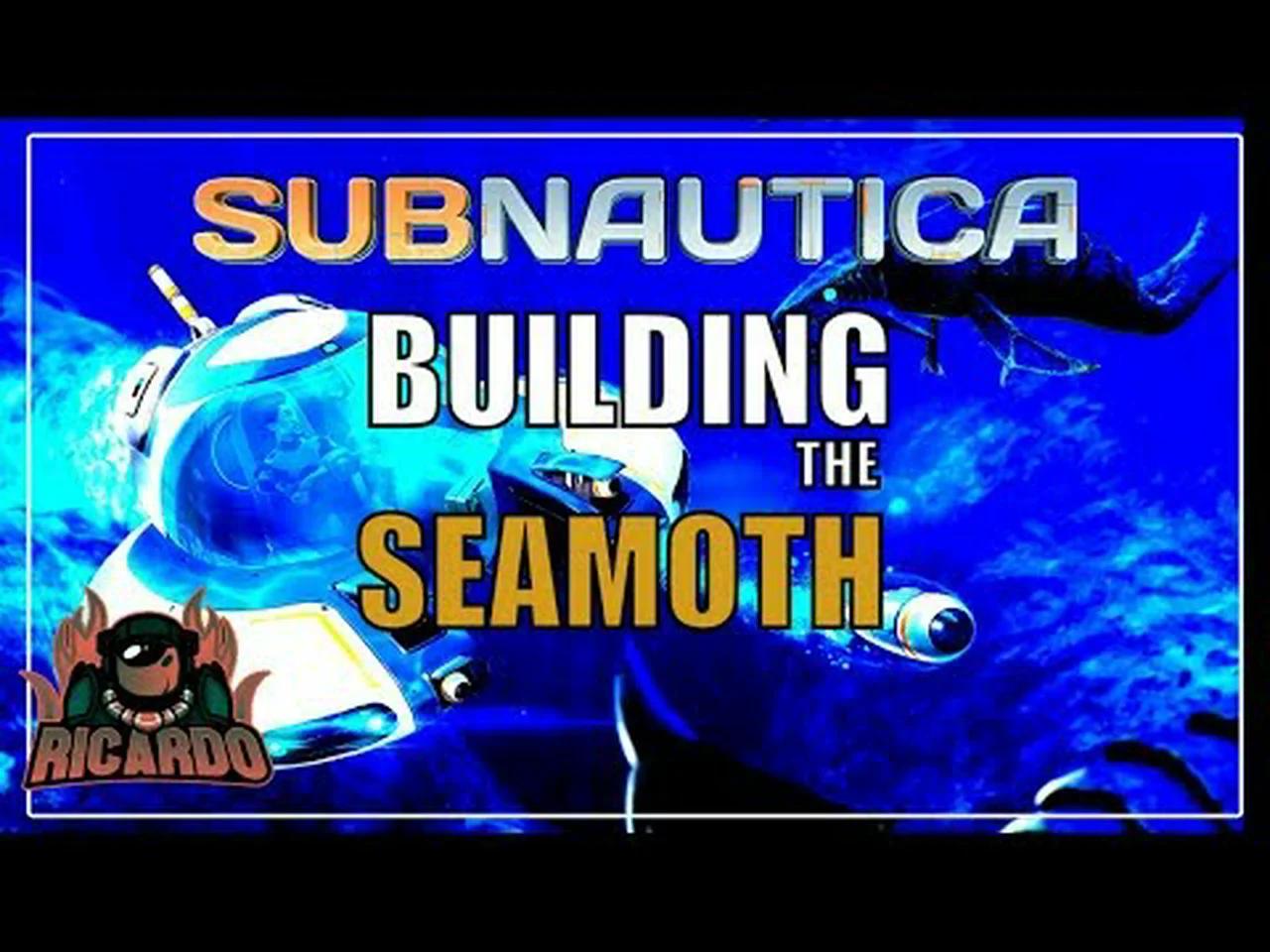 Subnautica Building the Seamoth - collecting seamoth fragments
