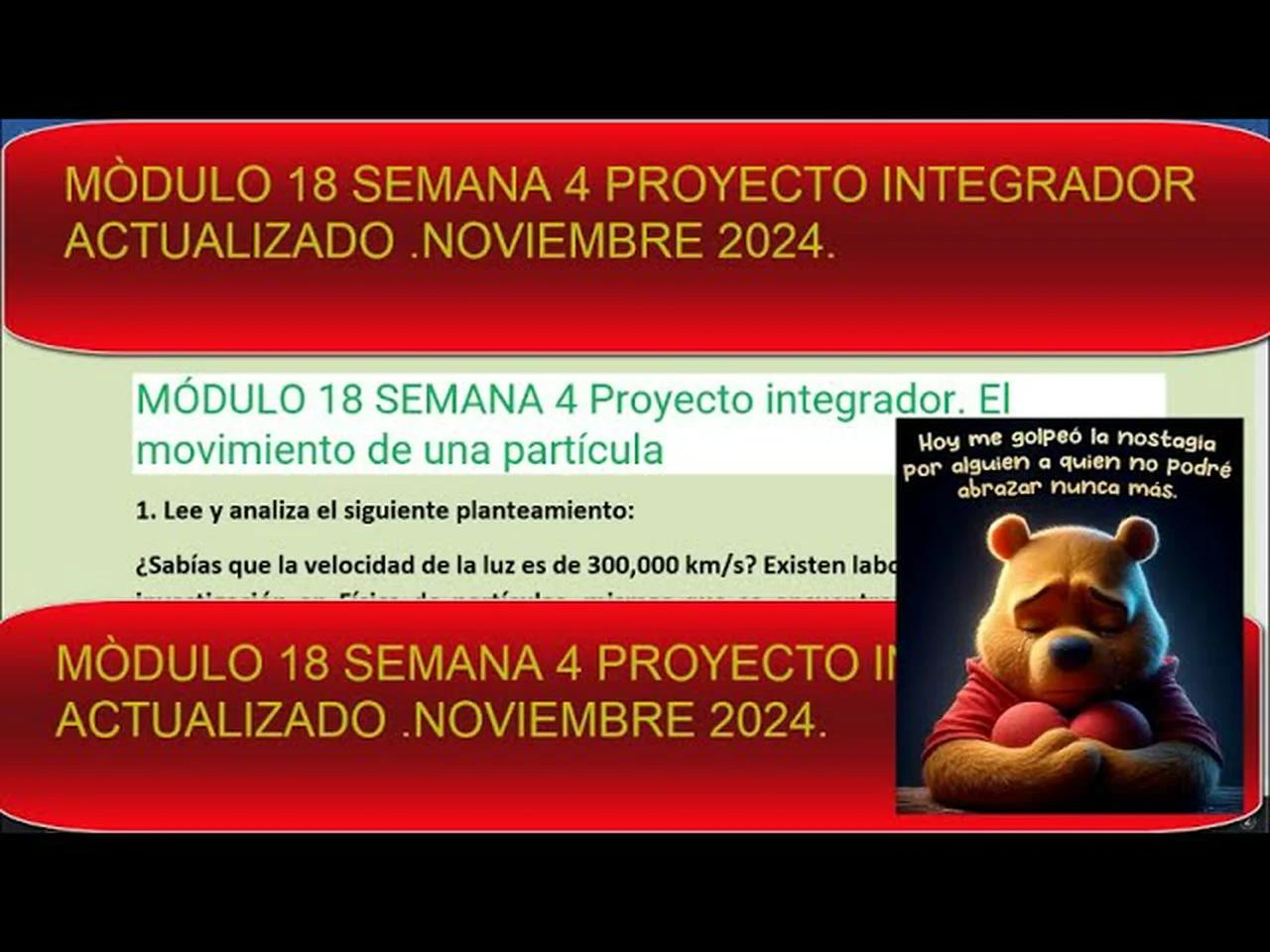 MÒDULO 18 SEMANA 4 PROYECTO INTEGRADOR