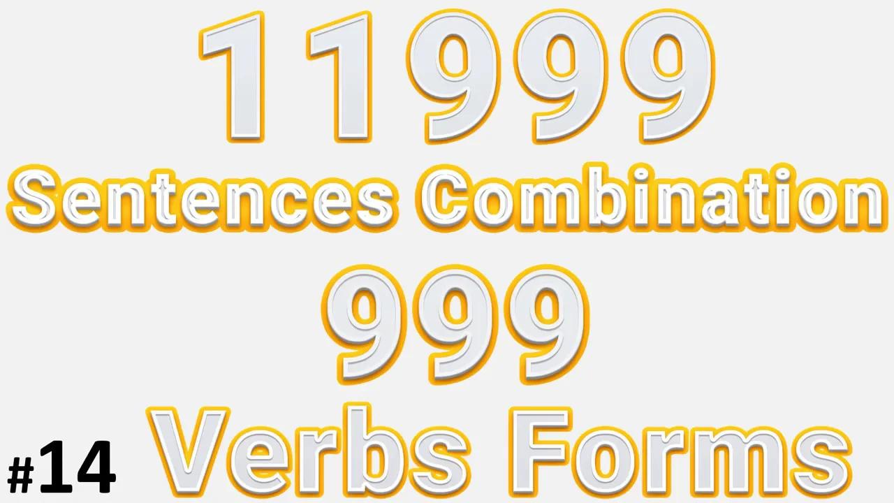 English Verbs Forms | Tenses and Sentences Combinations | Best of the ...