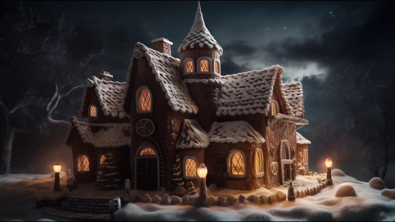 Spooky Winter Music – Haunted Gingerbread House | Dark, Mystery