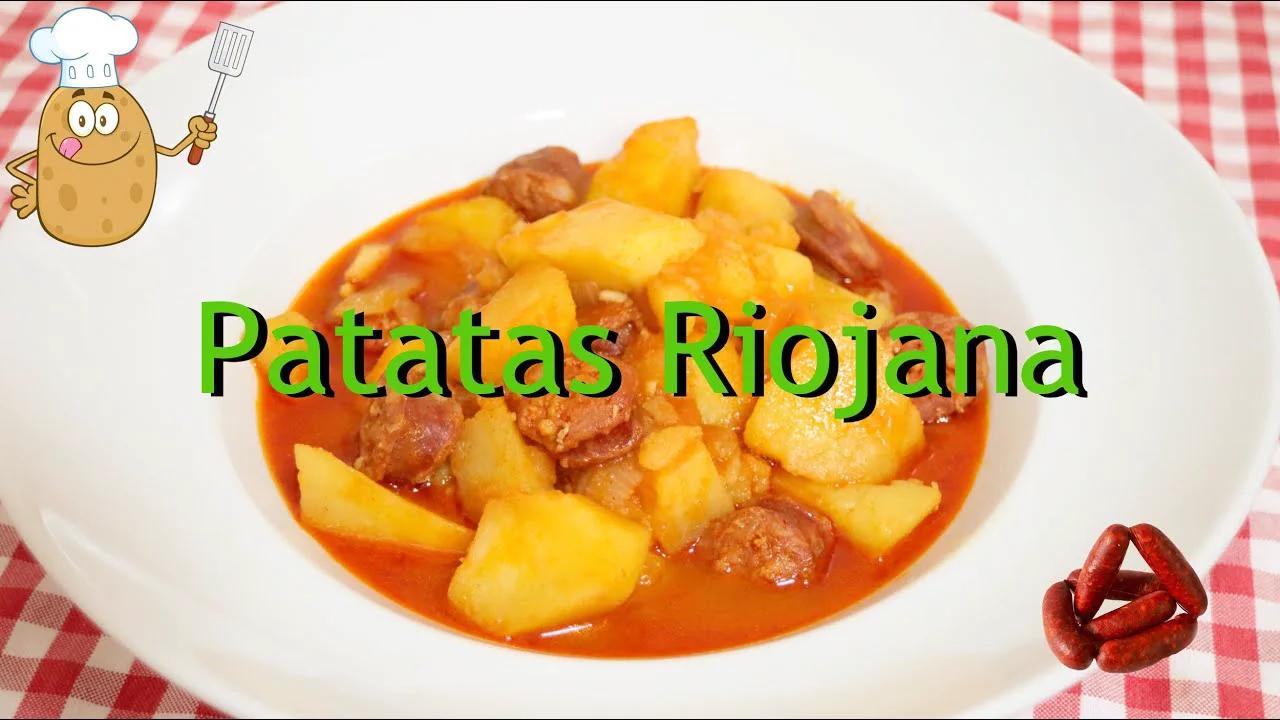 Receta económica y muy completa patatas con chorizo, patatas a la ...