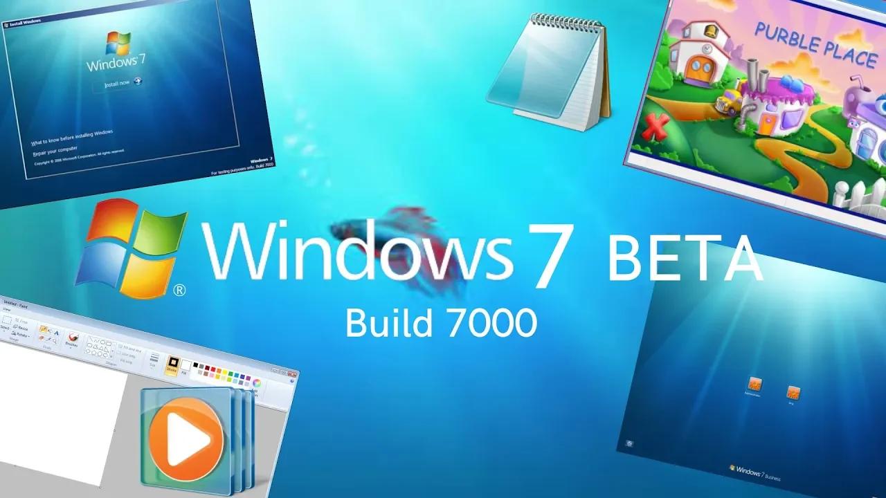 Windows Nostalgia Exploration 1 - Windows 7 Build 7000!