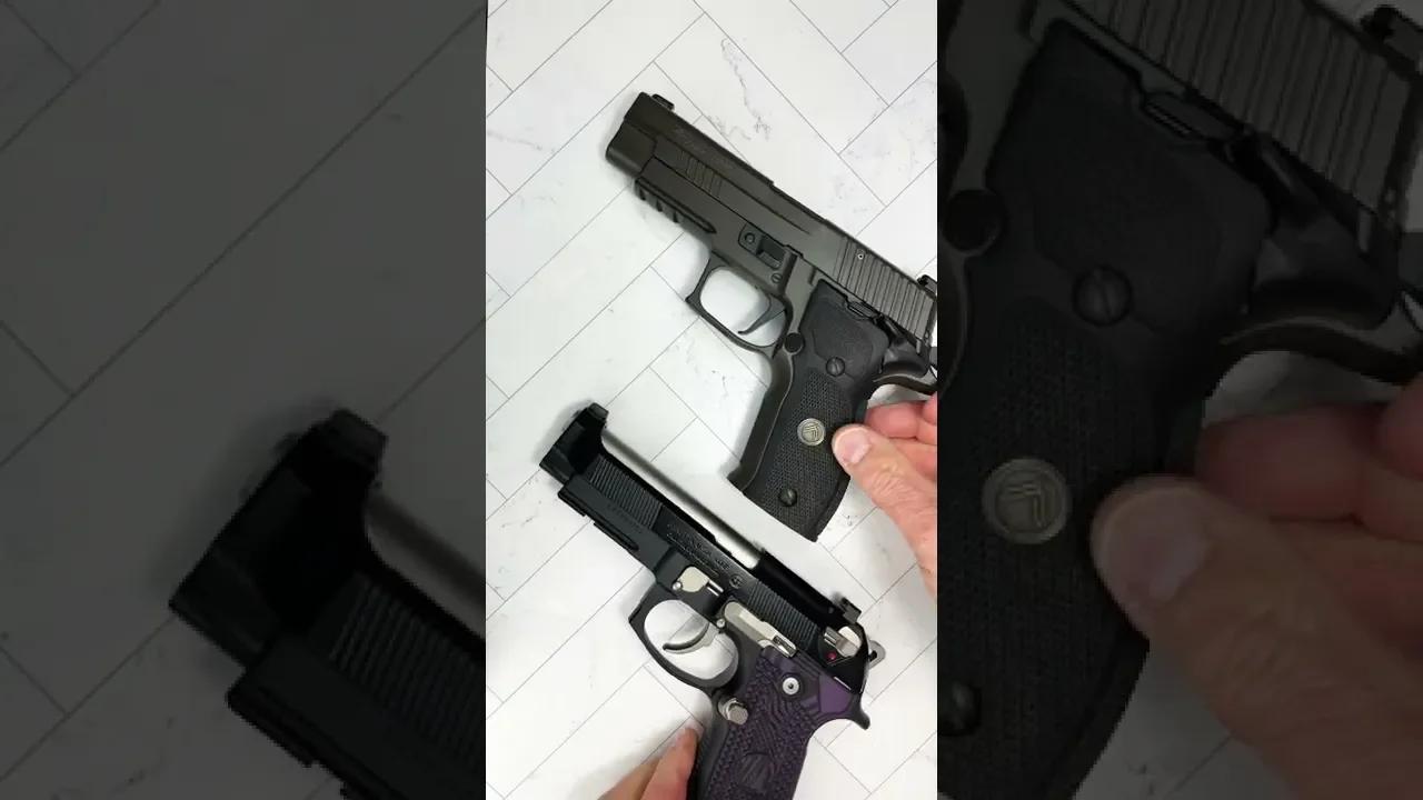 Sig P226 SAO vs. Langdon Beretta LTT Elite