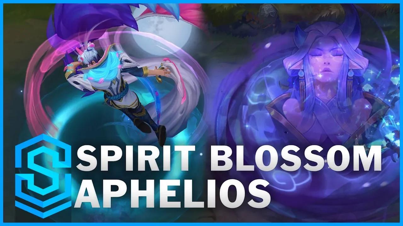 Spirit Blossom Aphelios Skin Spotlight - Pre-Release - League of Legends