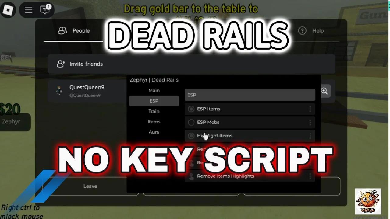 💥NEW DEAD RAILS SCRIPT 2025💥 ROBLOX 🔥 NO KEY 🔥 | AIMBOT, ESP, SPEED ...