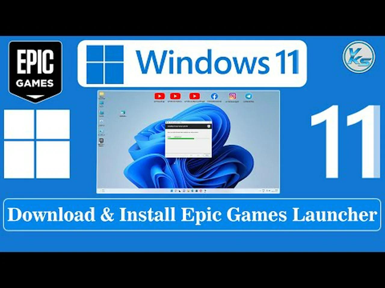 How To Download And Install Epic Games Launcher in Windows 11