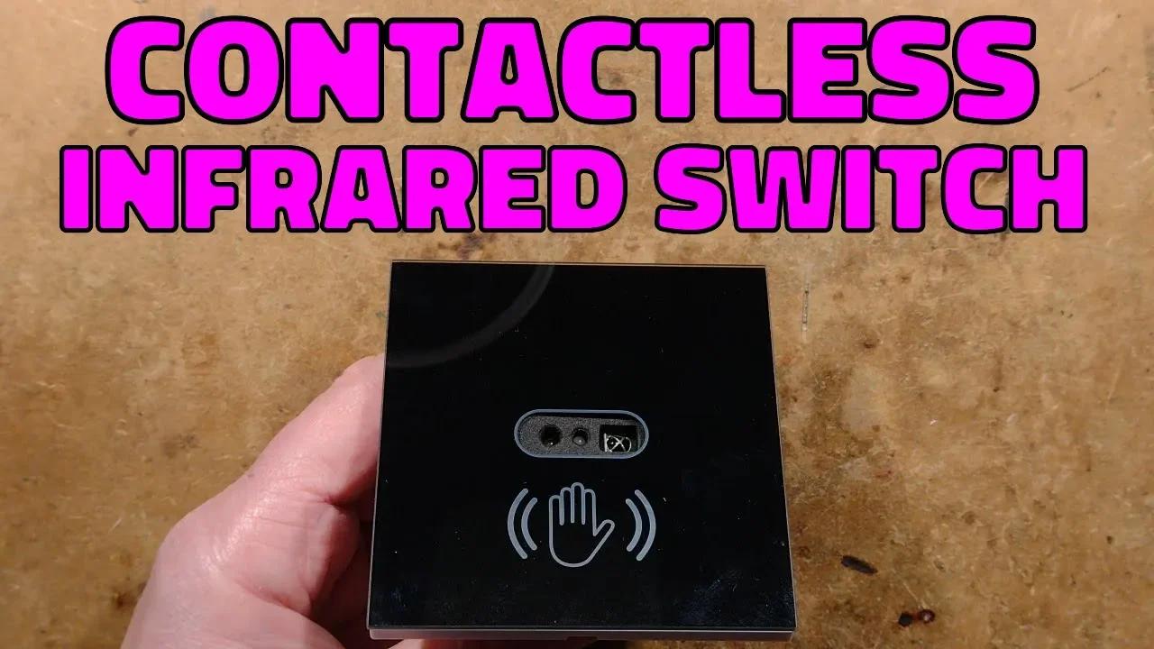 Inside a non-contact infrared light switch