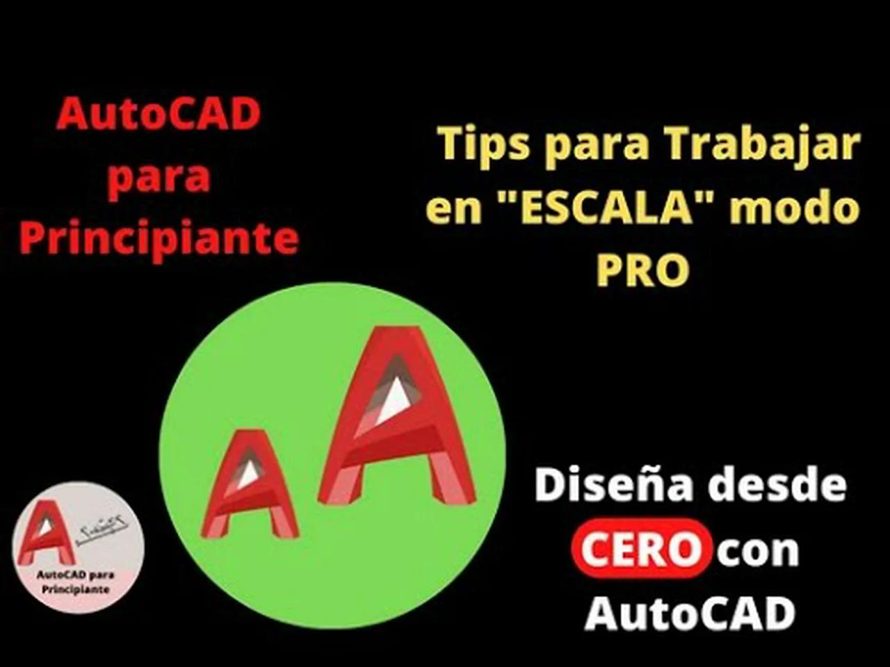 Tips para Trabajar en ESCALA modo PRO en AutoCAD