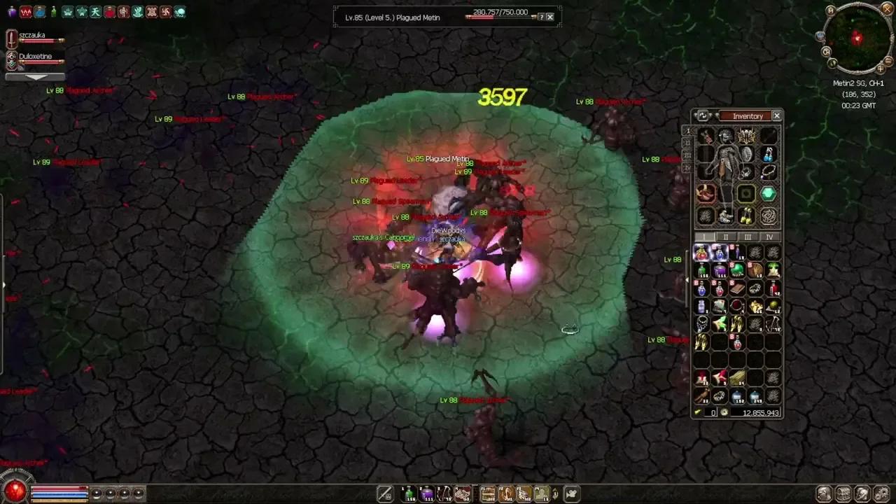 Metin2 SG Ninja Dagger - Plague Dungeon Run