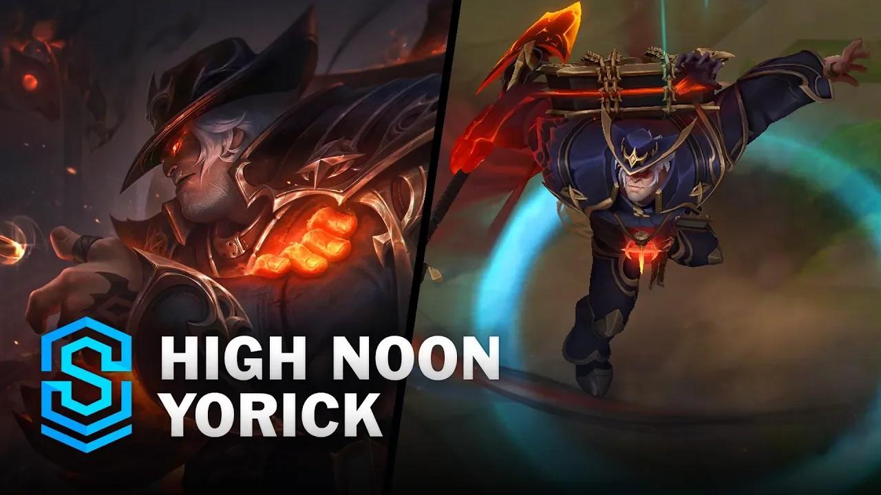 High Noon Yorick Skin Spotlight - Pre-Release - PBE Preview - League of Legends