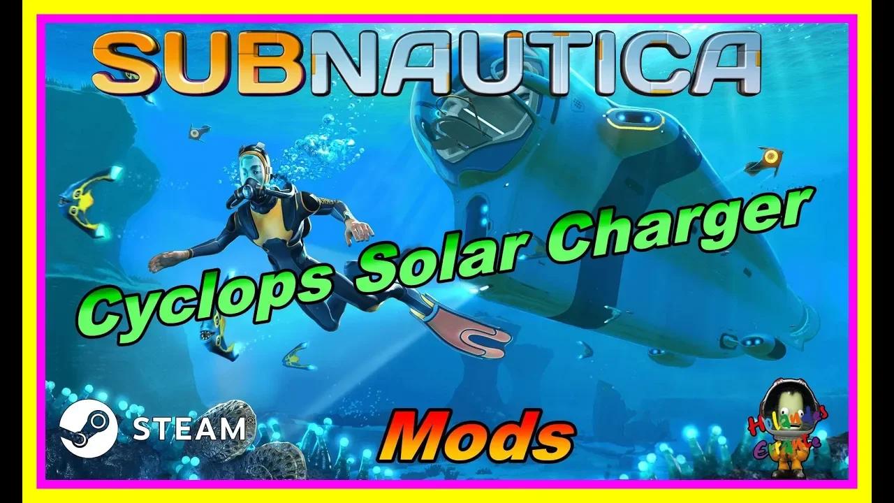 Cyclops Solar Charger - Mod en Subnautica 2.0 🎮 - Tutorial