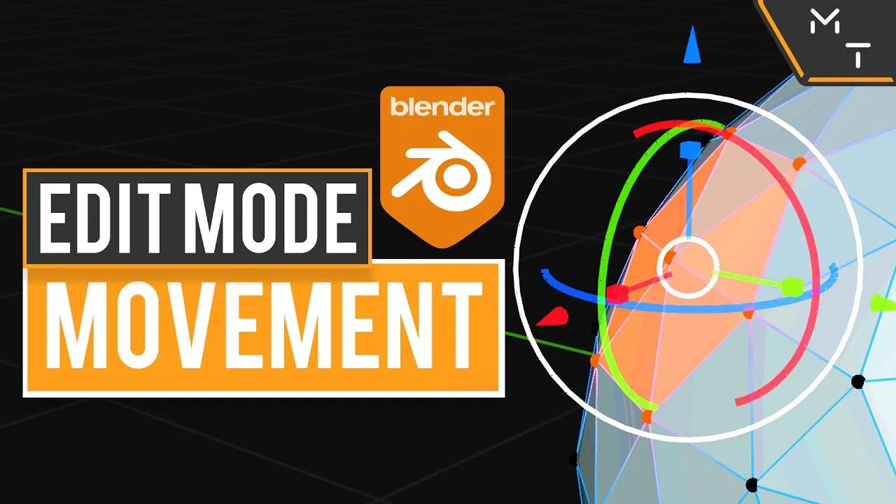 Edit Mode Movement Basics | Blender 2.91 Through Precision Modeling | Part - 9