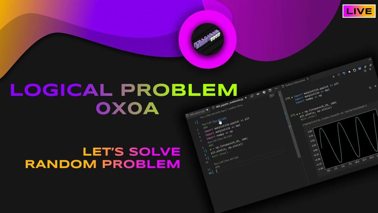 Logical Programming 0x0A | Let's solve