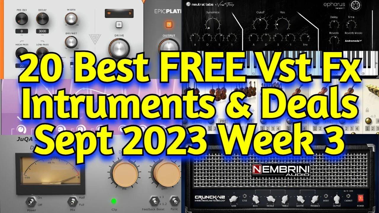 20 Best New FREE VST Plugins, Vst Instruments, Sample Packs & Plugin ...