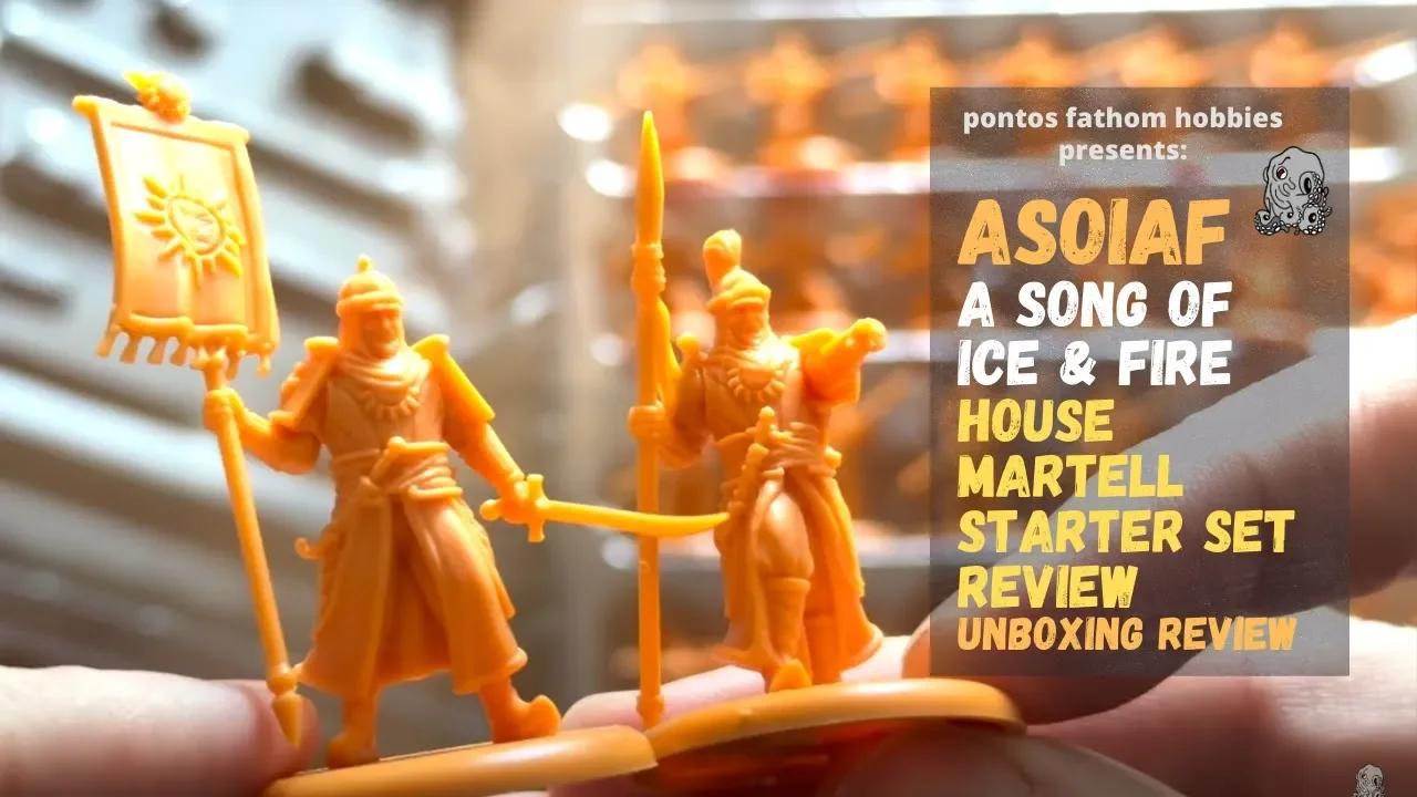ASOIAF - Martell Starter Set - A Song of Ice and Fire - Unboxing and ...