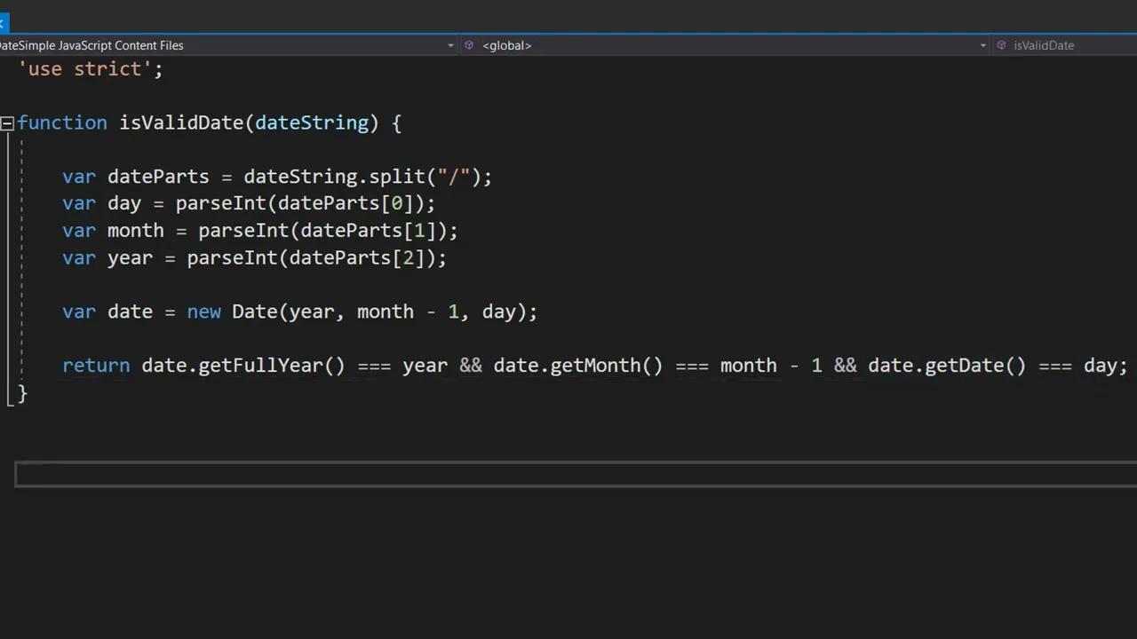 How to Validate a Date Using JavaScript (Simple) How to Validate a Date Using JavaScript (Simple)