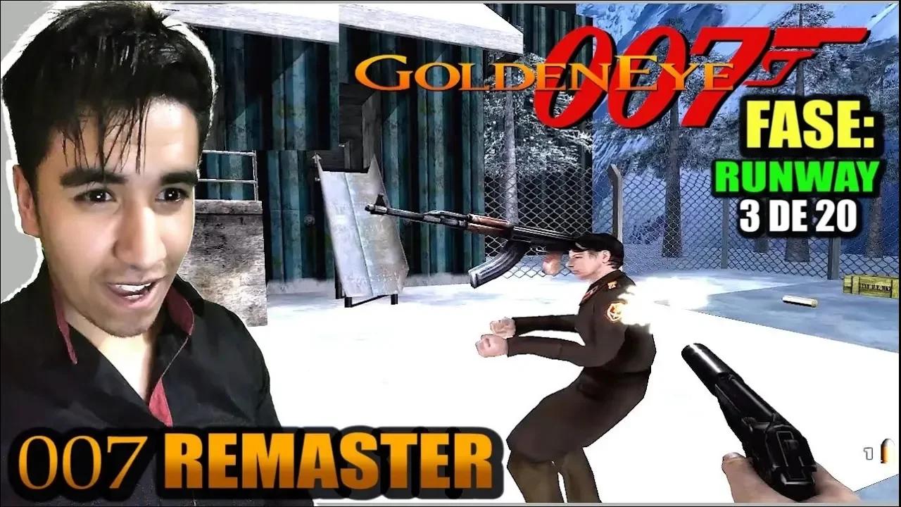 DETONADO 007 GOLDENEYE REMASTER - FASE 3 de 20: RUNWAY, Goldeneye ...