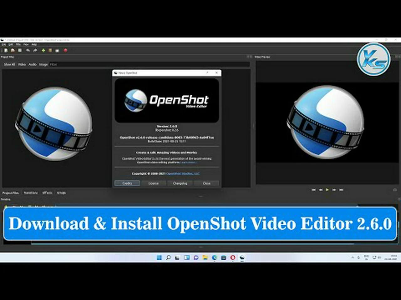 How To Download And Install OpenShot Video Editor 2.6.0 On Windows 11/ ...