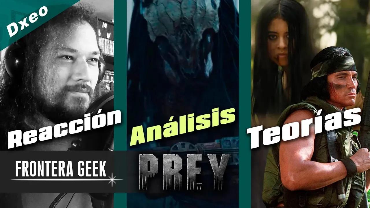 🔥 PREY 🔥 PREDATOR - Trailer #1 | Reacción, Referencias, Análisis y Teorías!
