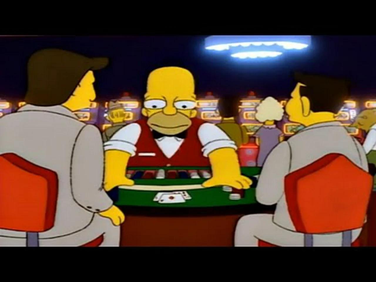 Homer: Rain Man | The Simpsons Clips | english