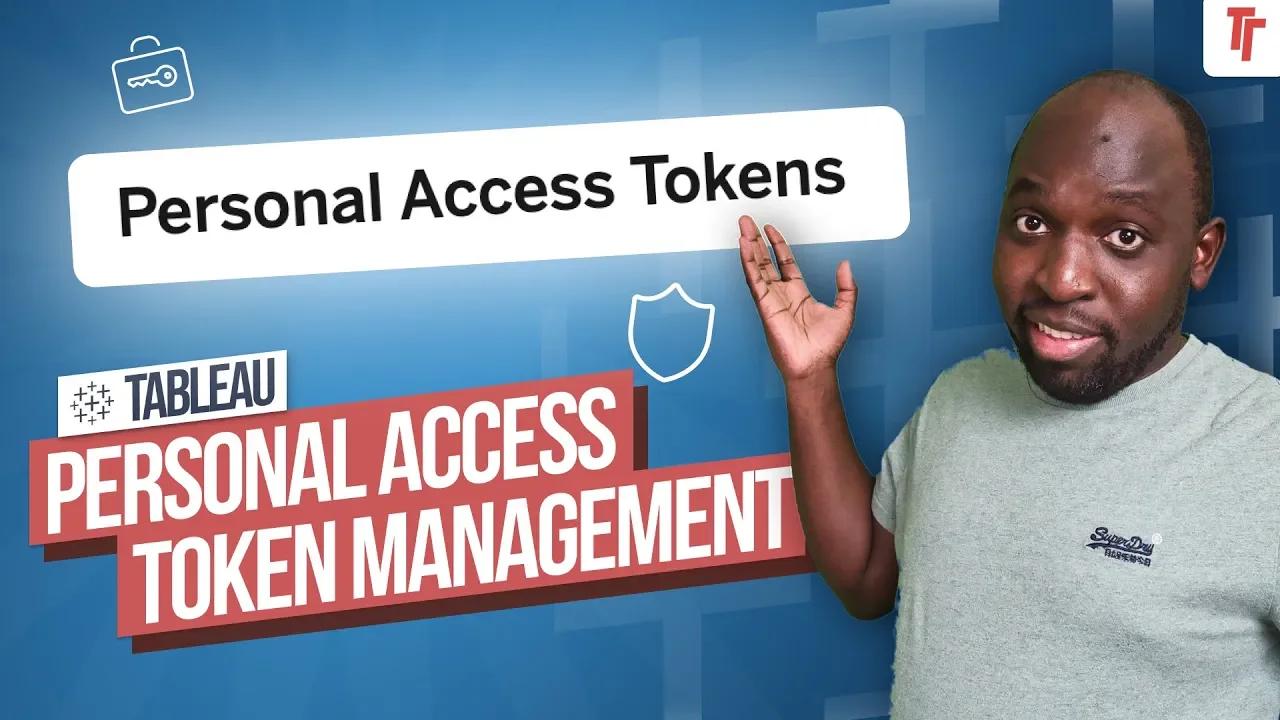 Personal access token (PAT) admin control | New in Tableau 2023.2