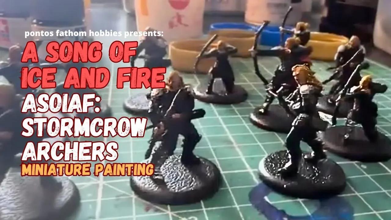 ASOIAF - Stormcrow Archers - tabletop miniature painting - A Song of ...
