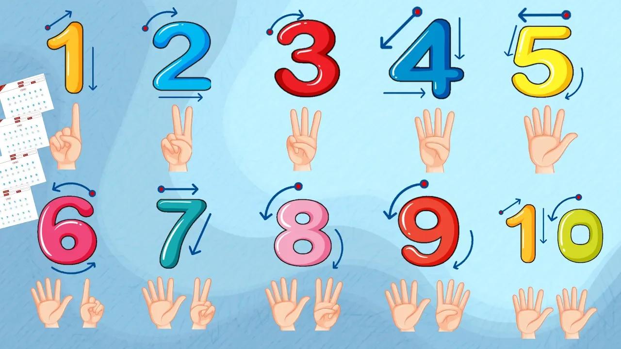 LOS NÚMEROS DEL 1 AL 10 | CÓMO REPRESENTARLOS | FICHAS DE TRABAJO DESCARGABLES ⬇️