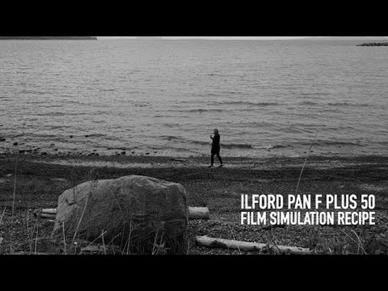 Ilford Pan F Plus 50 Film Simulation Recipe | Fujifilm X100v