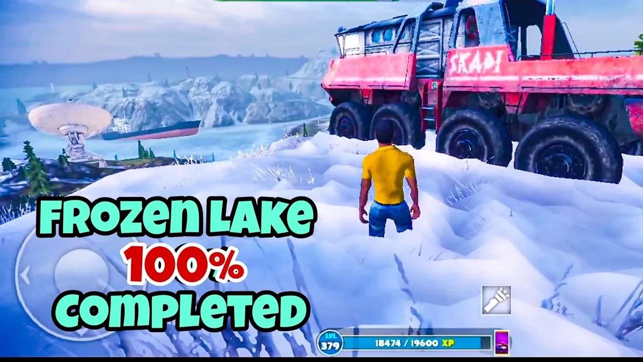 New Map Frozen Lake 100% Completed - Off The Road Open World Driving ...