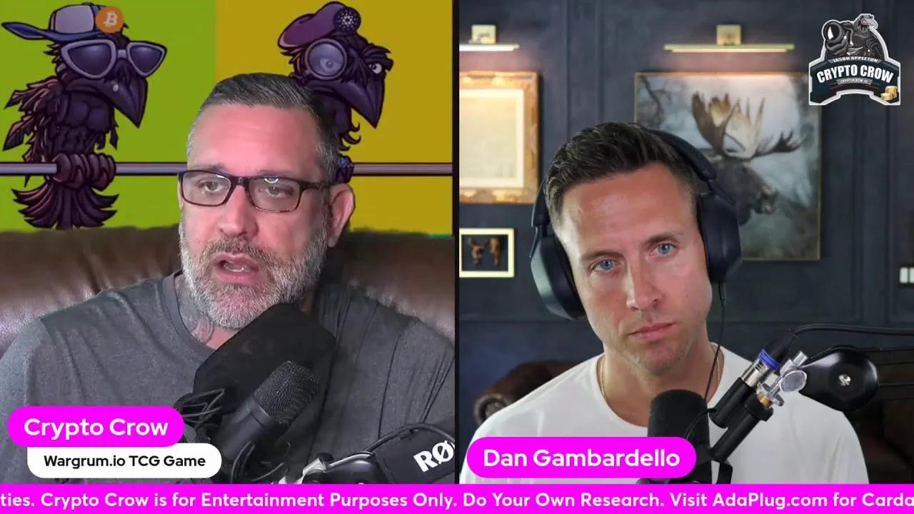 Live with Cardano Bull Dan Gambardello! Crypto Capital Venture