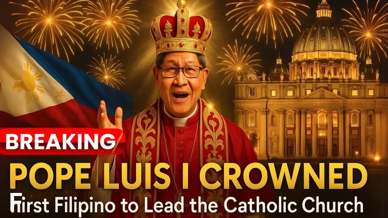 POPE LUIS I CROWNED: First Filipino to Blaze the Catholic Church's Throne!