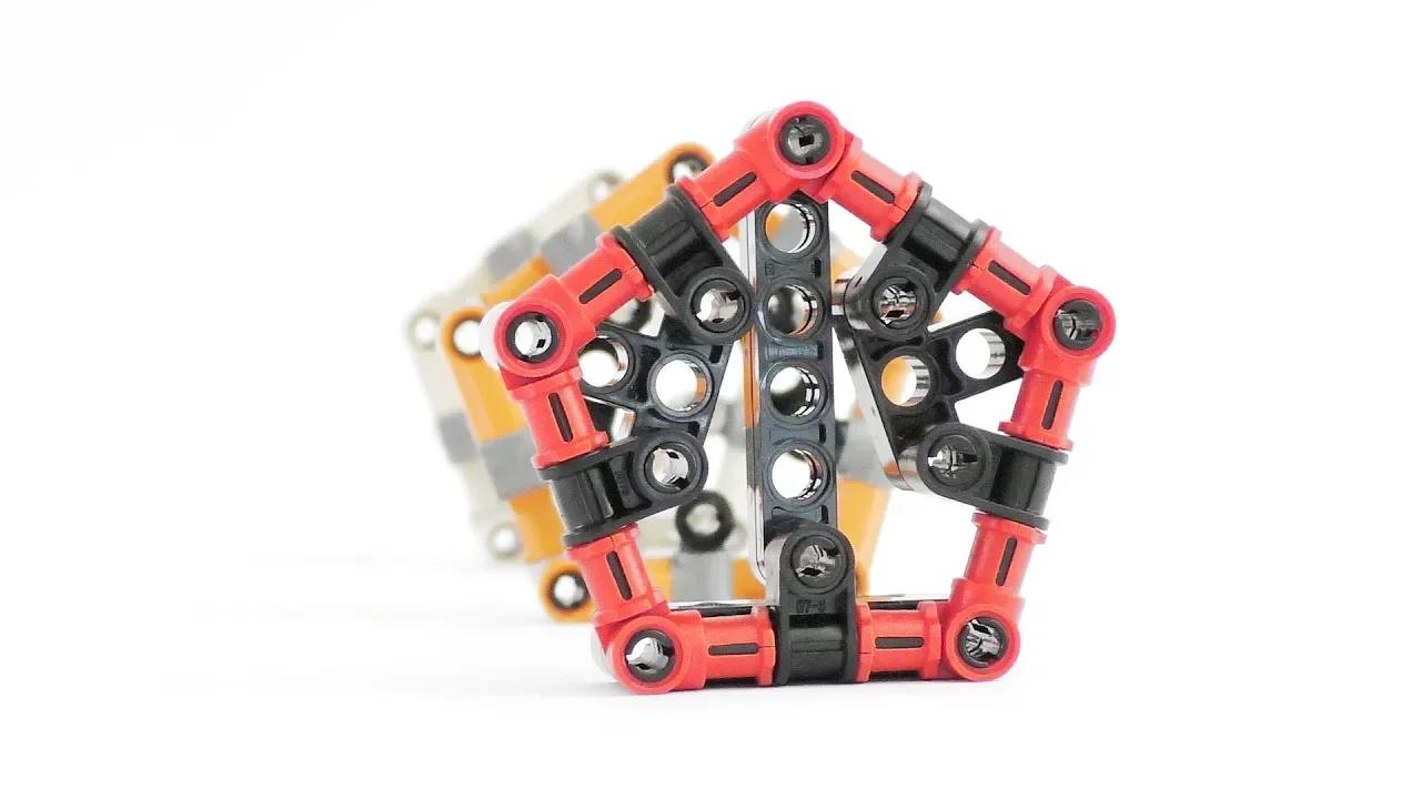 Lego Technic Pentagonal Frames - Lego Technic Geometry #1 - Lego ...
