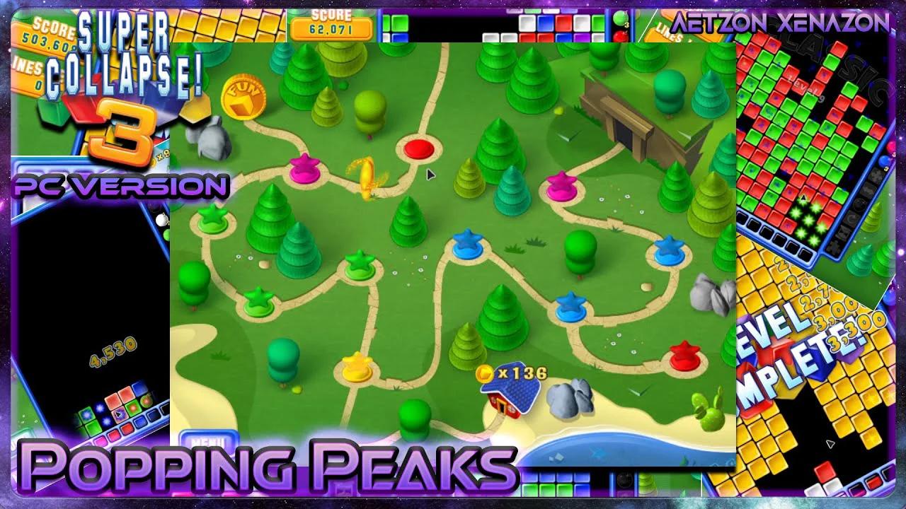 Super Collapse! 3 [2006 PC] [GameHouse Nostalgia] | W4 - Popping Peaks