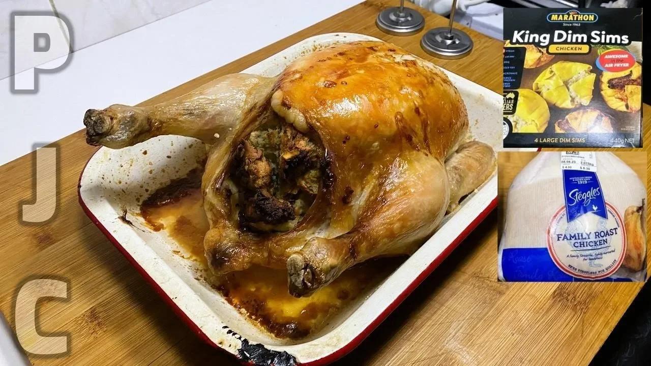 King Dim Sim Stuffed Chicken PLUS Bonus Sandwich Recipe YUMMO😋!!!