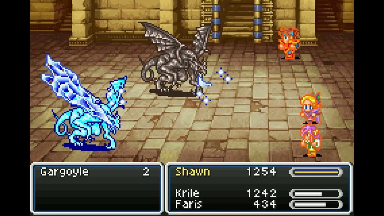 Final Fantasy V Advance - Pyramid of Moore - Gargoyles