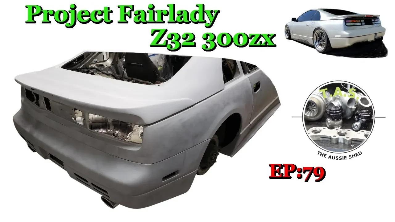 Z32 TwinZ Rear Spoiler Installation Modification EP:79