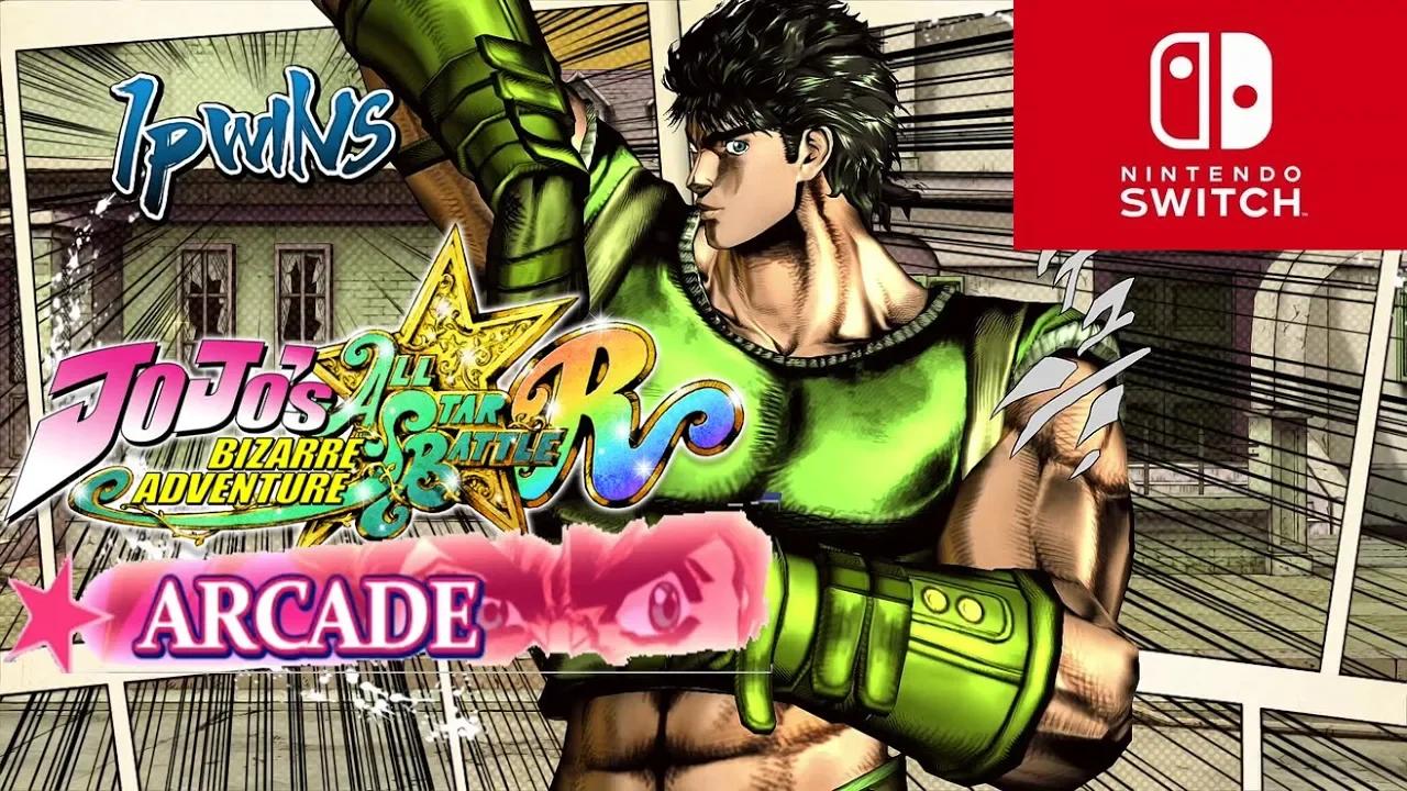 JoJo's Bizarre Adventure: All-Star Battle R Arcade mode with Jonathan Joestar (Nintendo Switch)