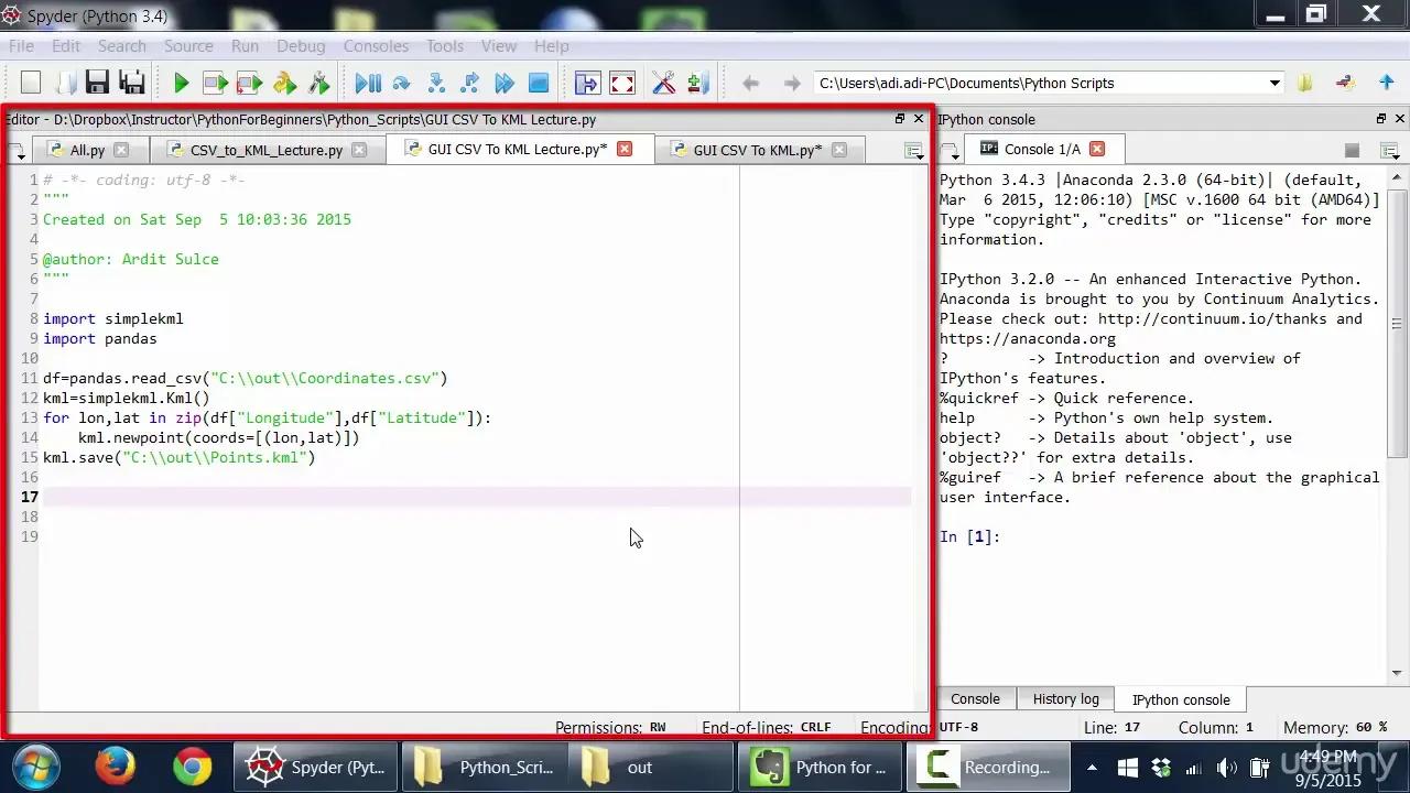 24 Creating a GUI with tkinter in Python