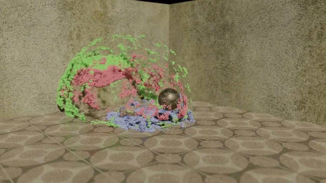 Molecular Script Cube Collision