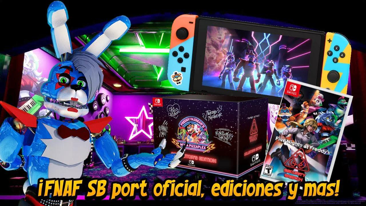 ¡FNAF Security Breach port Oficial para Nintendo Switch! edición ...