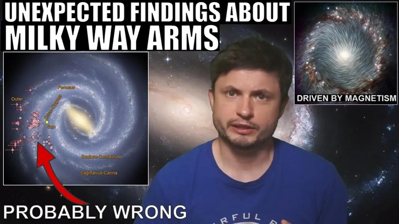 Important Findings About The Milky Way Shape and Magnetic Lines